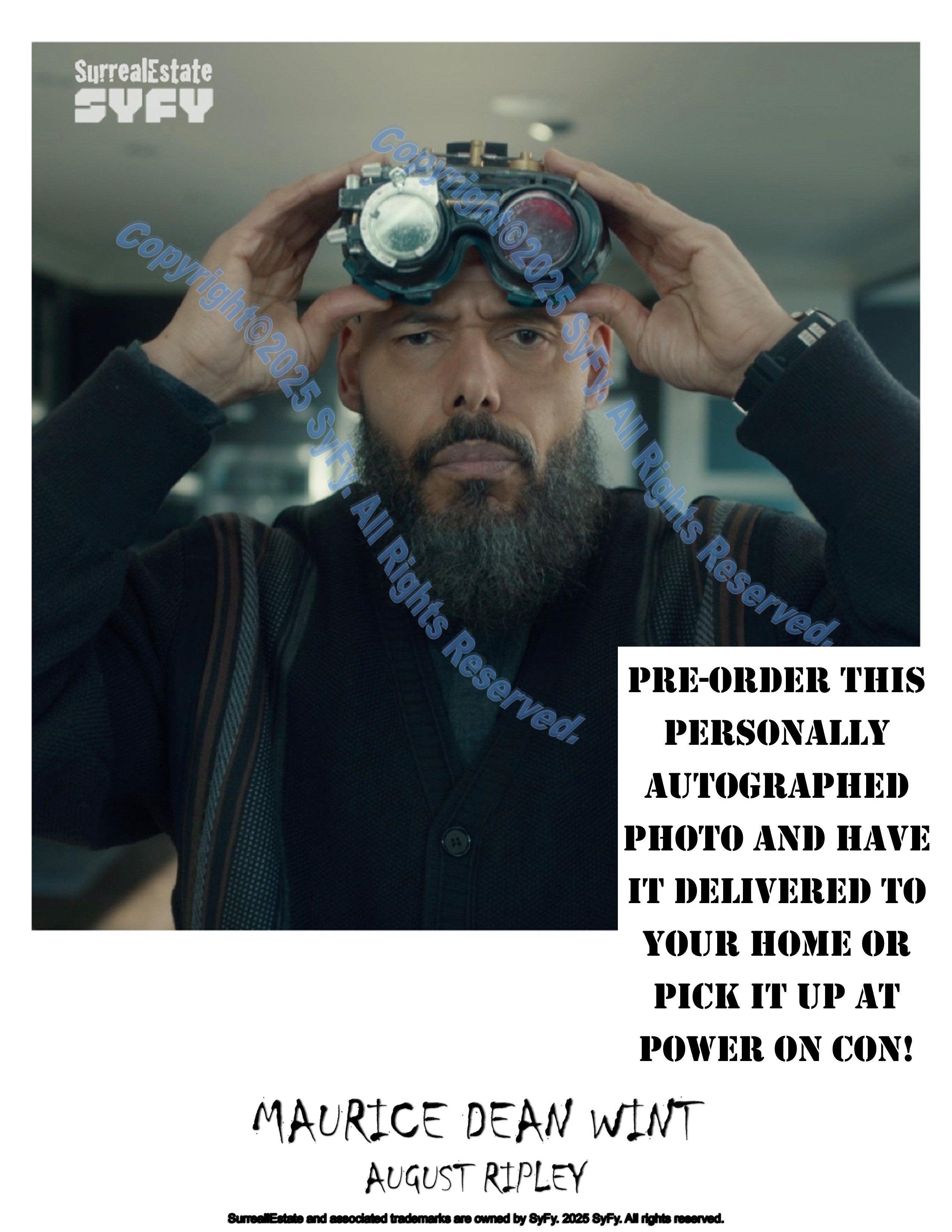 PRE-ORDER Maurice Dean Wint Authentic Autograph ('August Ripley') 8"x10 ...